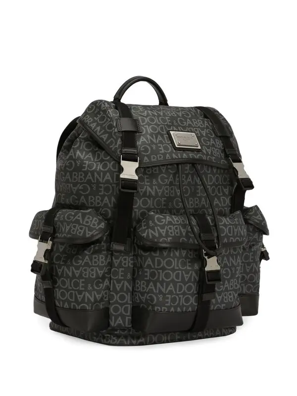Dolce & Gabbana Logo Jacquard Backpack