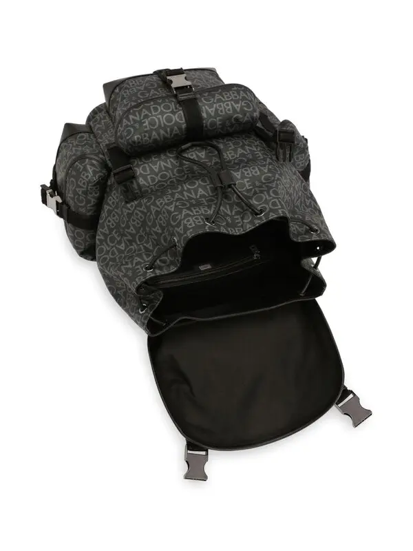 Dolce & Gabbana Logo Jacquard Backpack