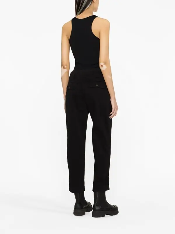 Pinko High-waisted Trousers With Front Pocket