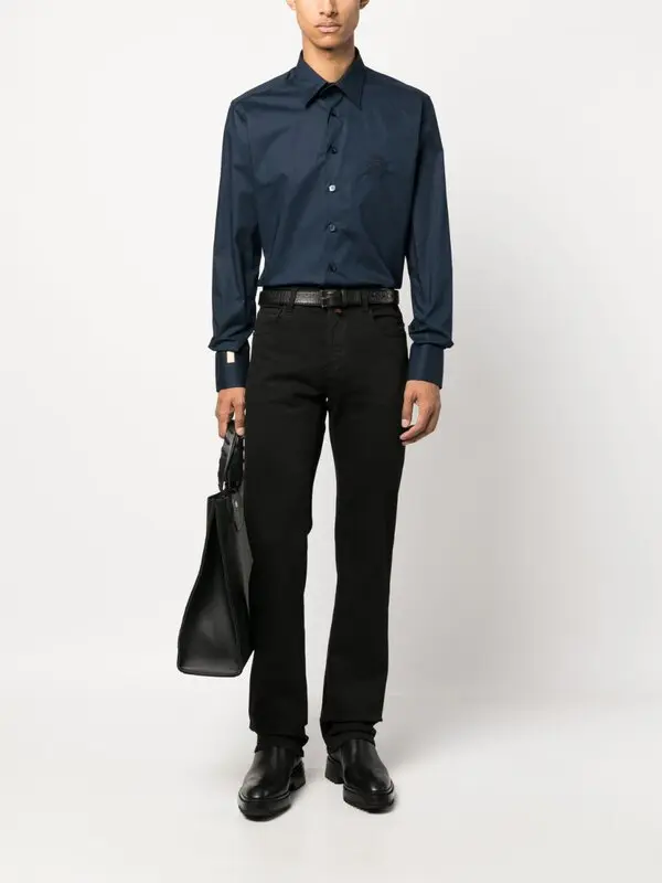 BILLIONAIRE Straight-leg Jeans - Black