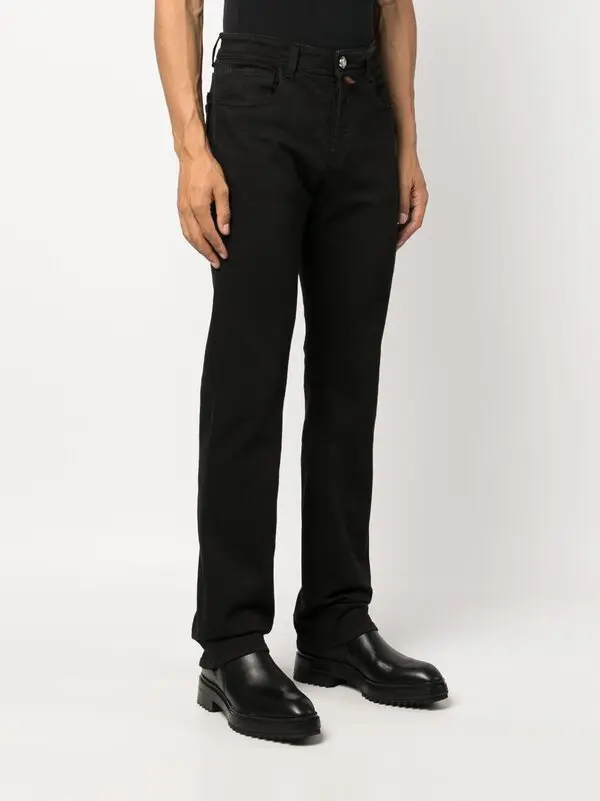 BILLIONAIRE Straight-leg Jeans - Black