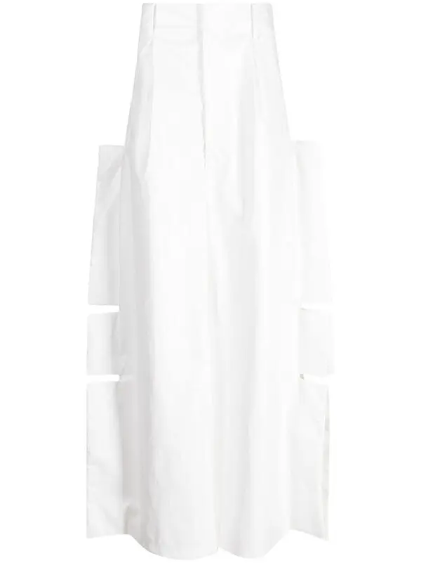 WALTER VAN BEIRENDONCK Wings Wrestle Wide-leg Trousers
