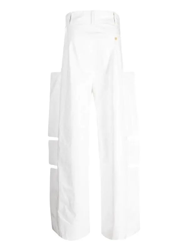 WALTER VAN BEIRENDONCK Wings Wrestle Wide-leg Trousers