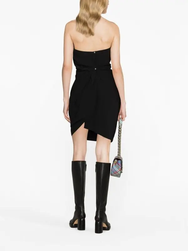 VIVIENNE WESTWOOD Draped Corset-bodice Dress