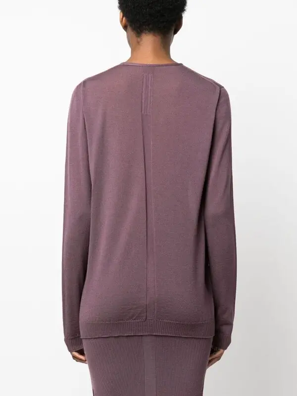 Rick Owens V-neck Wool Juper