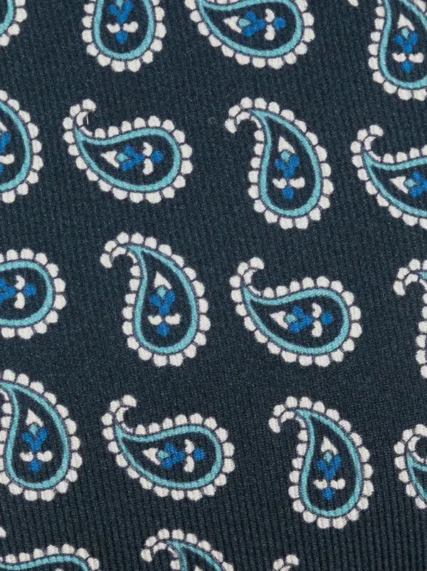 Etro Paisley-print Jacquard Silk Tie
