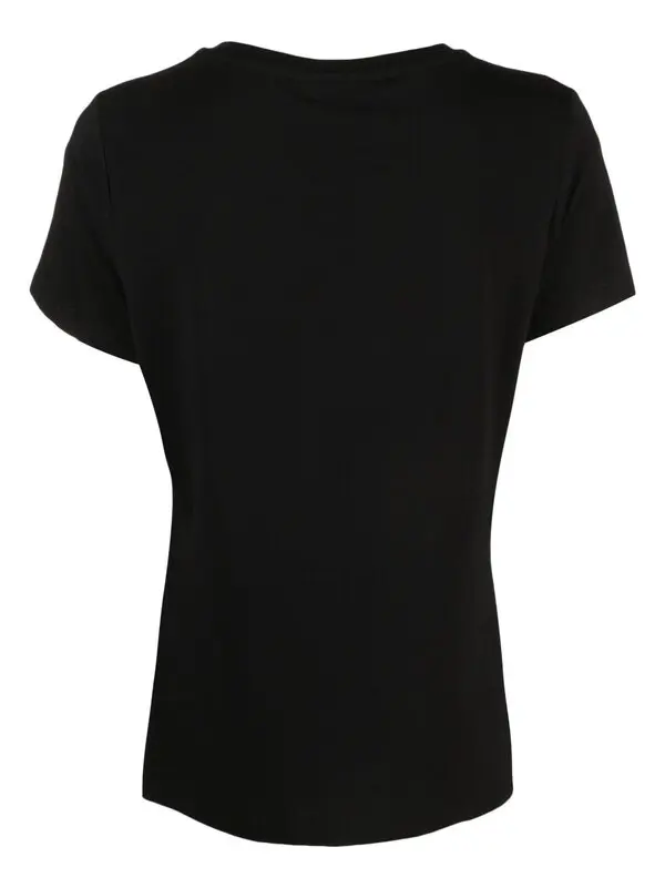 Dkny Metallic-finish Logo T-shirt