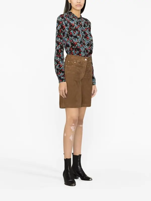 Zadig&Voltaire Tchin Printed Silk Blouse