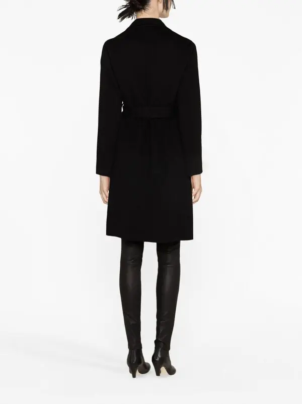 Theory Belted Wool-cashmere Coat