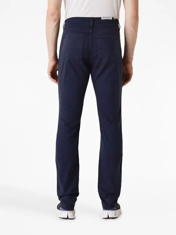 Monfrère Brando Parisian Luxe Mid-rise Straight-leg Jeans - Blue