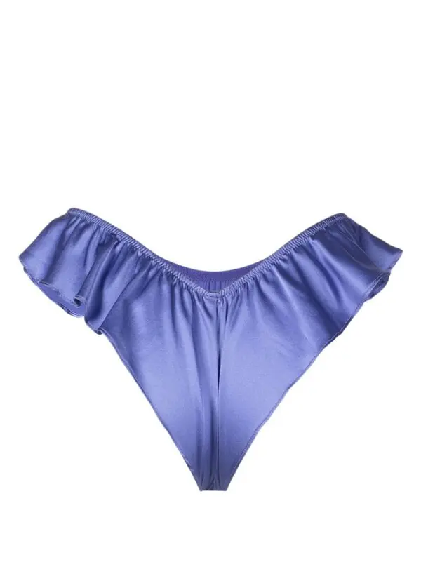 FLEUR DU MAL Luxe Flutter Silk-satin Briefs