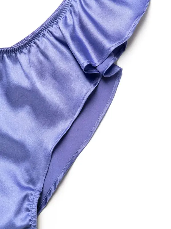 FLEUR DU MAL Luxe Flutter Silk-satin Briefs