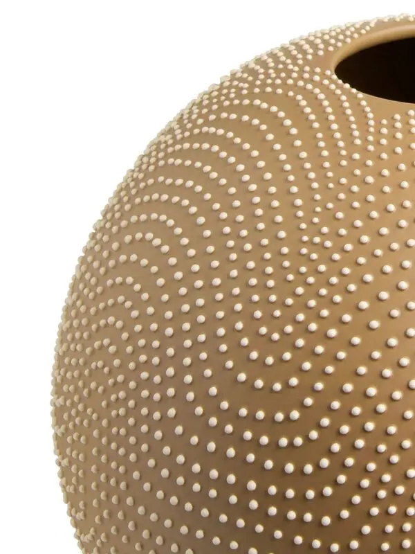 NUOVE FORME Arcadia Textured-finish Vase - Brown