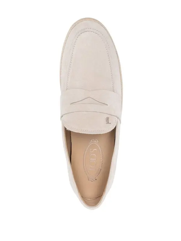TOD'S Penny Loafers - Neutrals