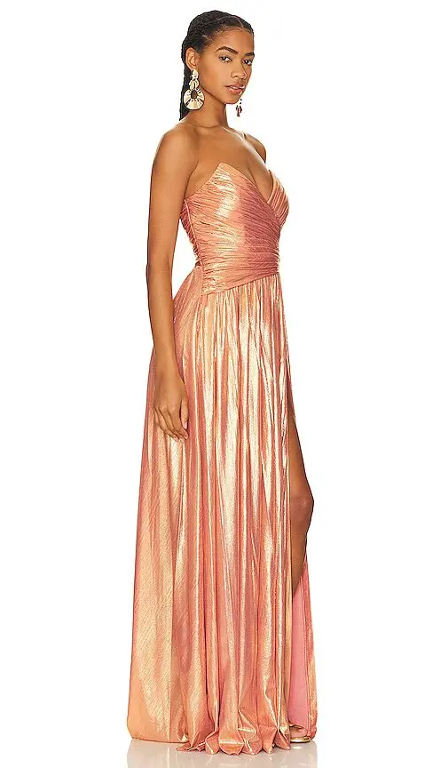 Retrofete Waldorf Gown - Apricot