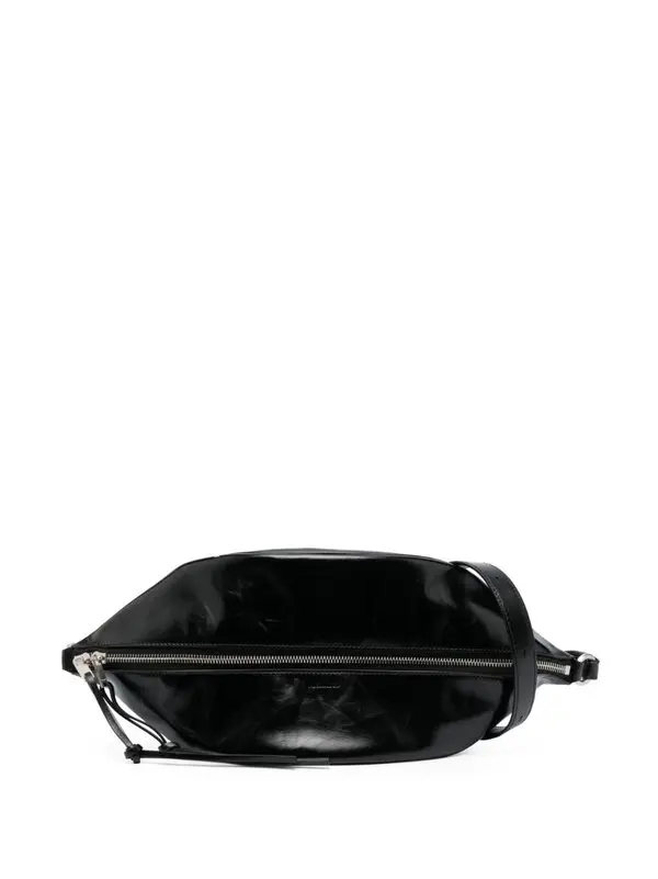 JIL SANDER Leather Belt Bag - Black