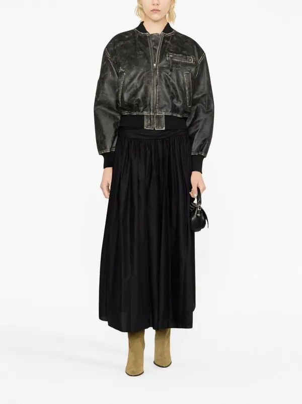Acne Studios Distressed-effect Leather Jacket
