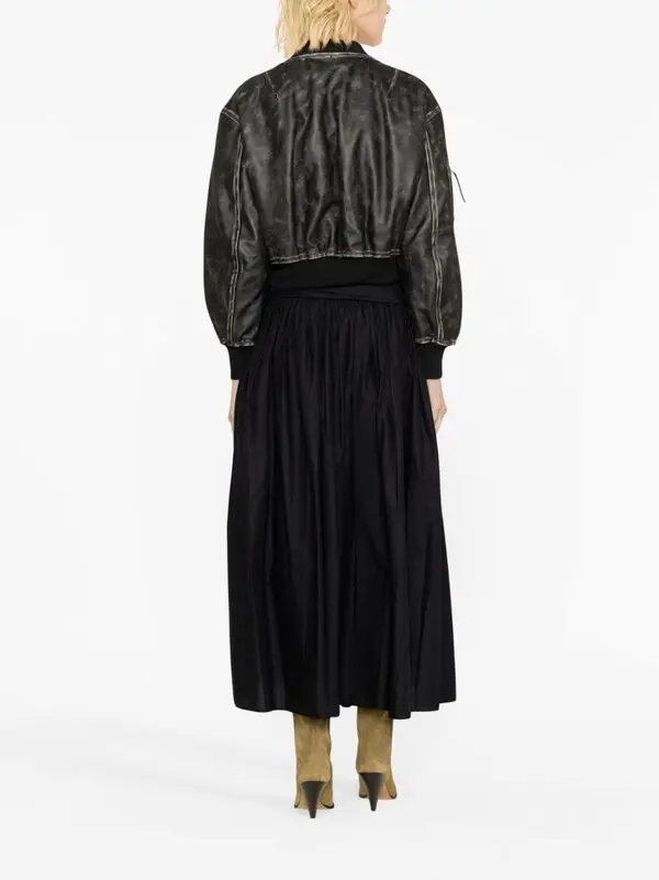 Acne Studios Distressed-effect Leather Jacket
