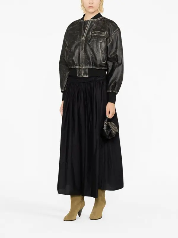 Acne Studios Distressed-effect Leather Jacket