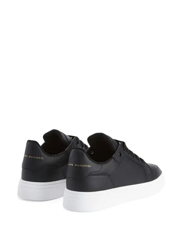 GIUSEPPE ZANOTTI Gz94 Leather Sneakers - Black