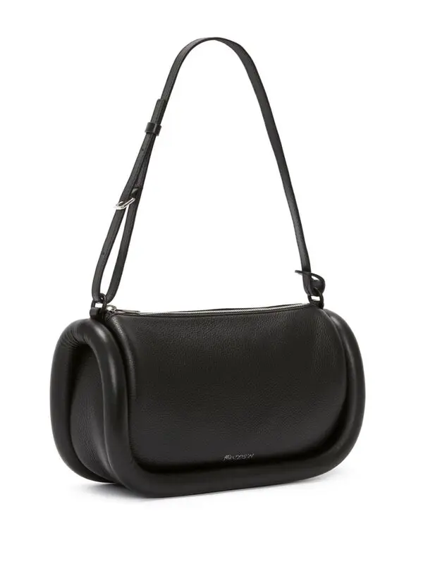 JW Anderson Bumper-15 Leather Crossbody Bag - Black