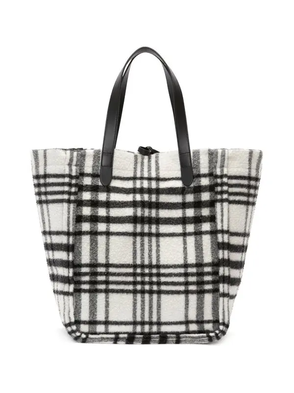 JW Anderson Check-print Tote Bag