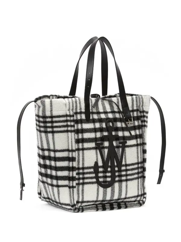 JW Anderson Check-print Tote Bag