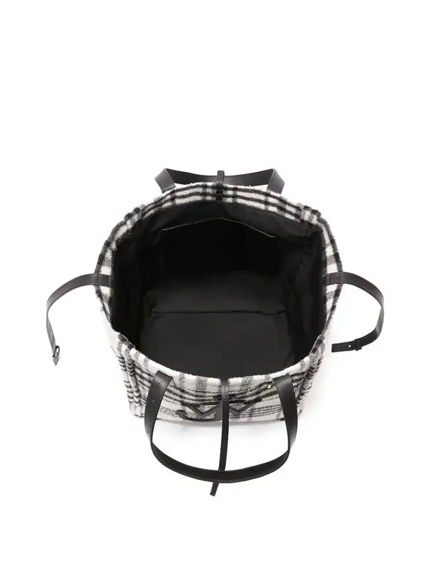 JW Anderson Check-print Tote Bag