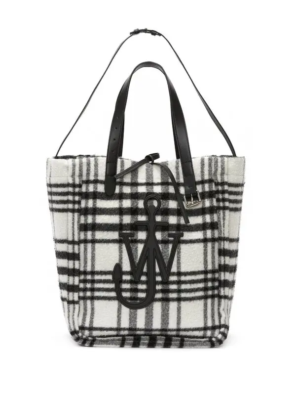 JW Anderson Check-print Tote Bag