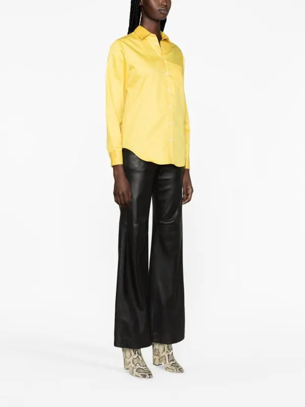Zadig&Voltaire Taskiz Slogan-embroidered Cotton Shirt