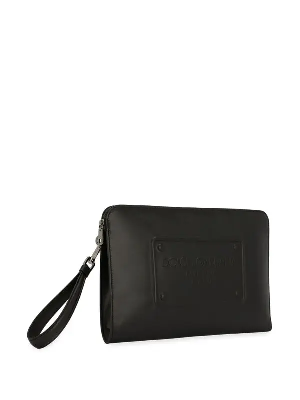 Dolce & Gabbana Debossed Logo Clutch