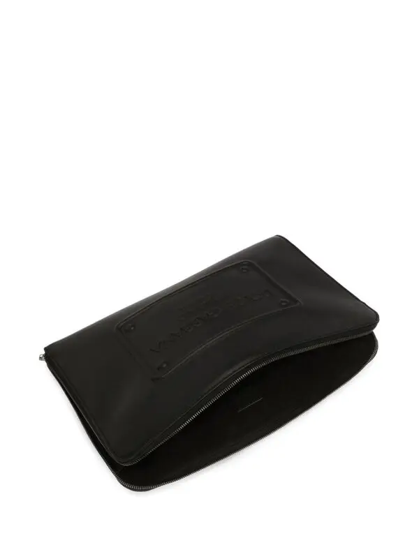 Dolce & Gabbana Debossed Logo Clutch