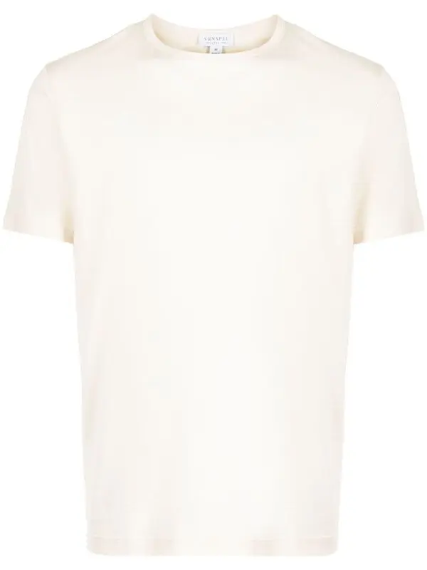 Sunspel Crew-neck Classic T-shirt - Neutrals