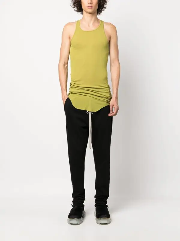 Rick Owens Round-neck Racerback Tank Top - Green
