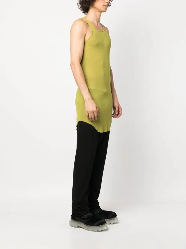 Rick Owens Round-neck Racerback Tank Top - Green