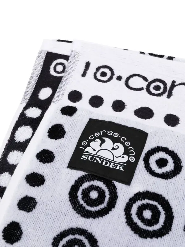 Sundek X 10 Corso Como Graphic-print Beach Towel