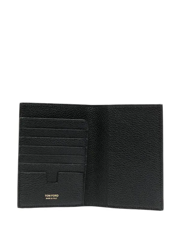 TOM FORD Logo-plaque Leather Wallet
