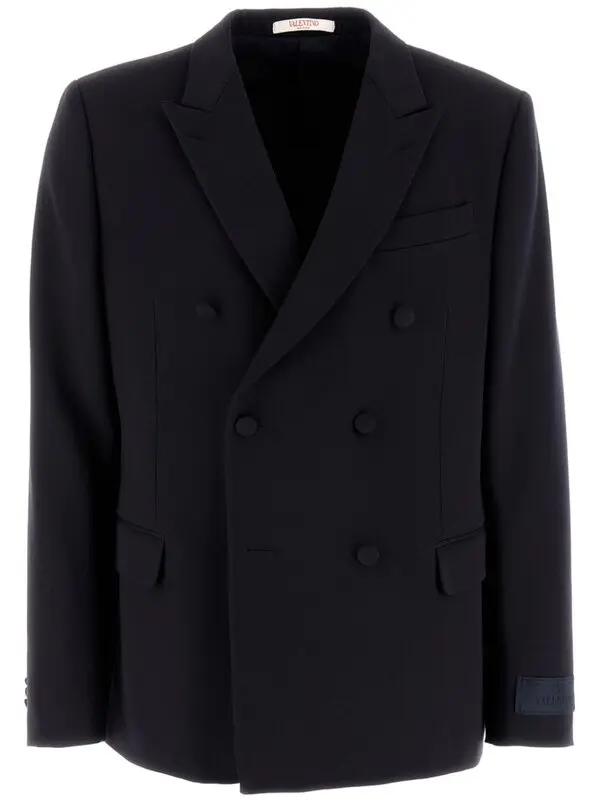 Valentino Garavani Wool Double-breasted Blazer