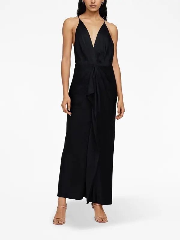 Simkhai Giana Draped Detail Maxi Dress
