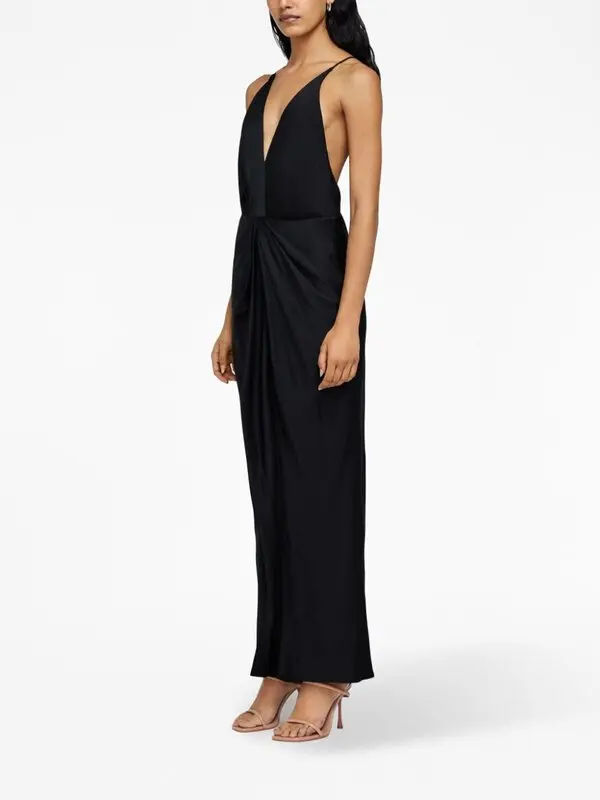 Simkhai Giana Draped Detail Maxi Dress