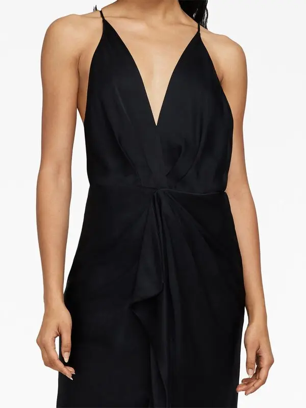 Simkhai Giana Draped Detail Maxi Dress