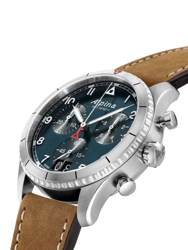 ALPINA Startimer Pilot Chronograph Big Date 41mm - Blue
