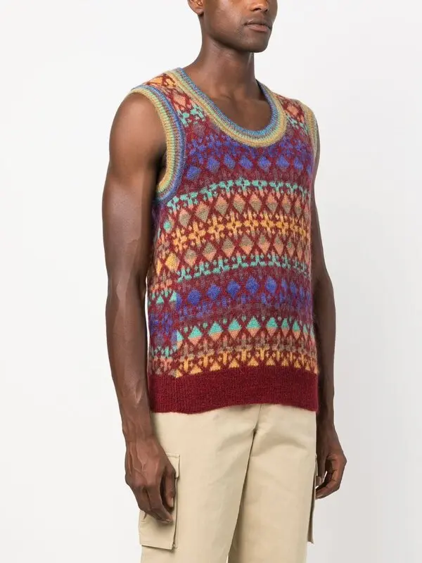 Dsquared2 Jacquard-knit Vest