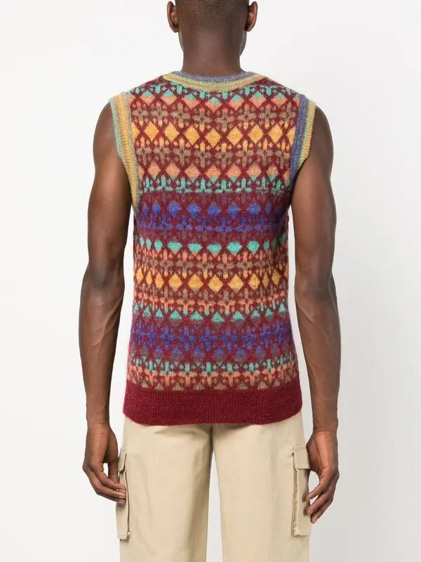 Dsquared2 Jacquard-knit Vest