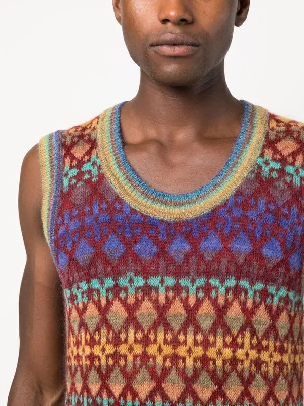 Dsquared2 Jacquard-knit Vest