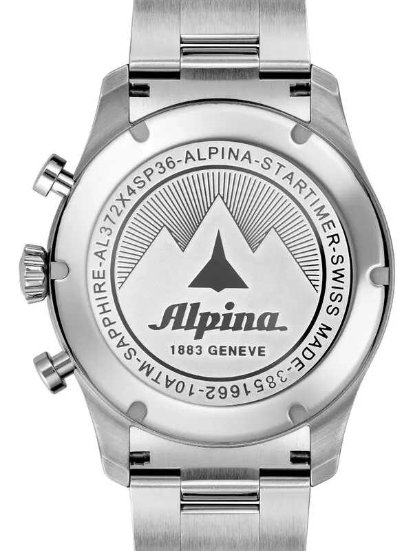 ALPINA Startimer Pilot Chronograph Big Date 41mm - Black