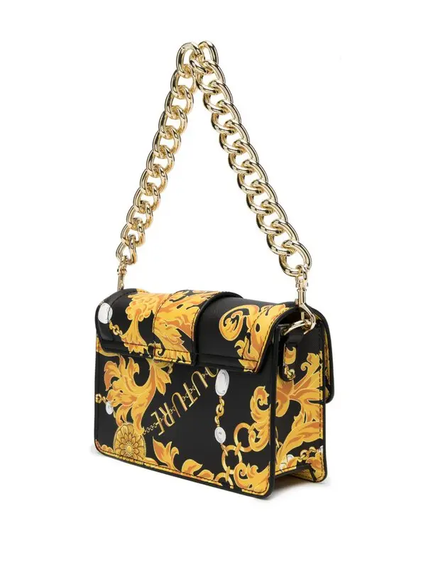 Versace Chain Couture Faux-leather Crossbody Bag