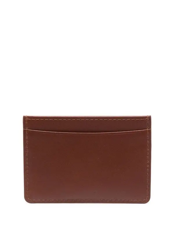 A.p.c. André Logo-stamp Leather Cardholder