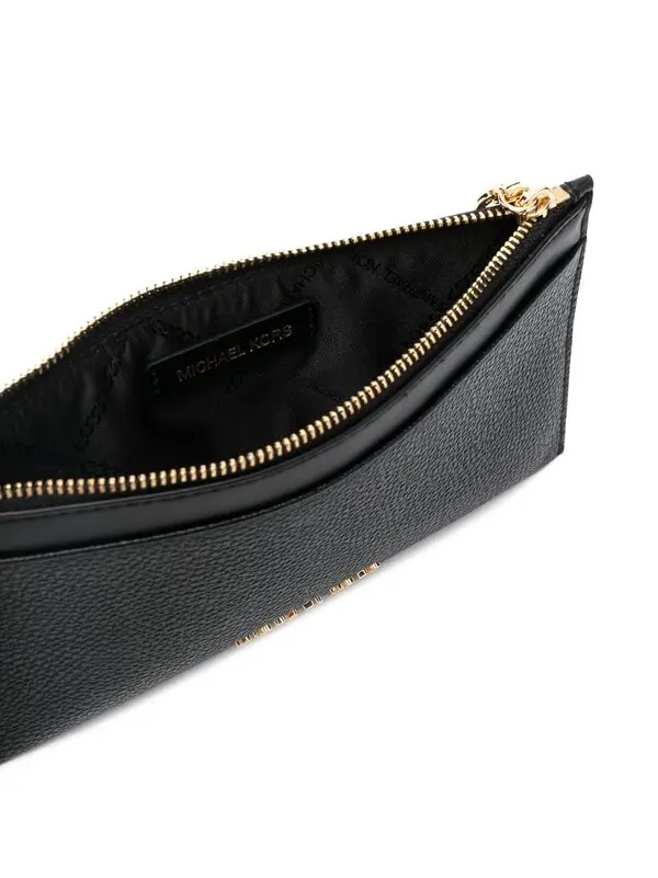 Michael Kors Logo-plaque Leather Wallet