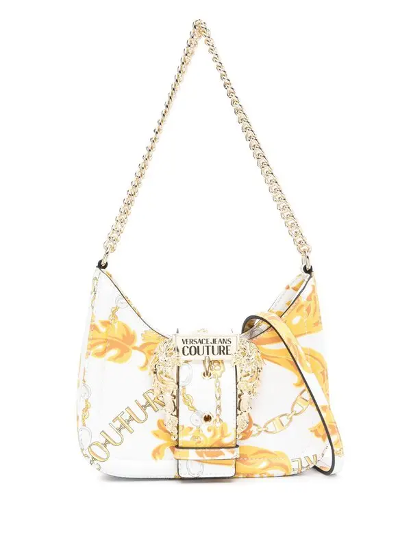 Versace Chain Couture Faux-leather Shoulder Bag
